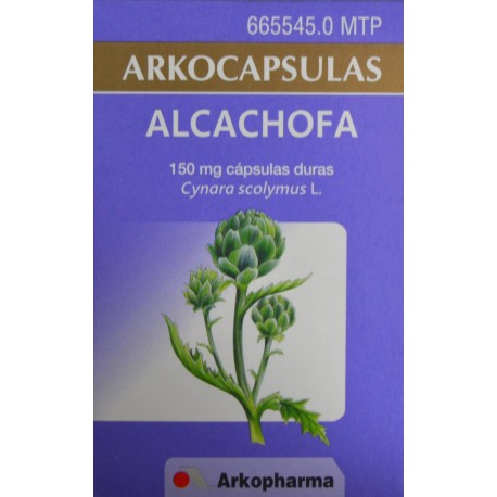 ALCACHOFA ARKOCAPSULAS 100 CÁPSULAS ARKOPHARMA - Farmacia Anna Riba