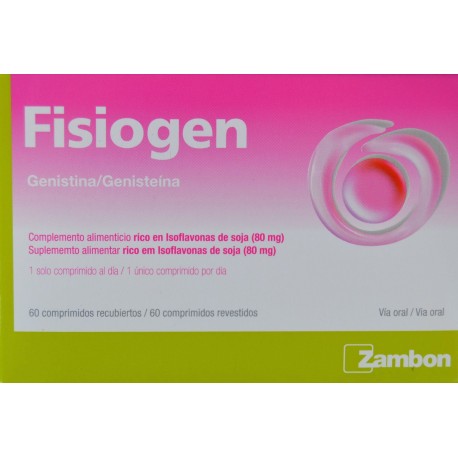 FISIOGEN 60 COMPRIMIDOS RECUBIERTOS ZAMBON - Farmacia Anna Riba
