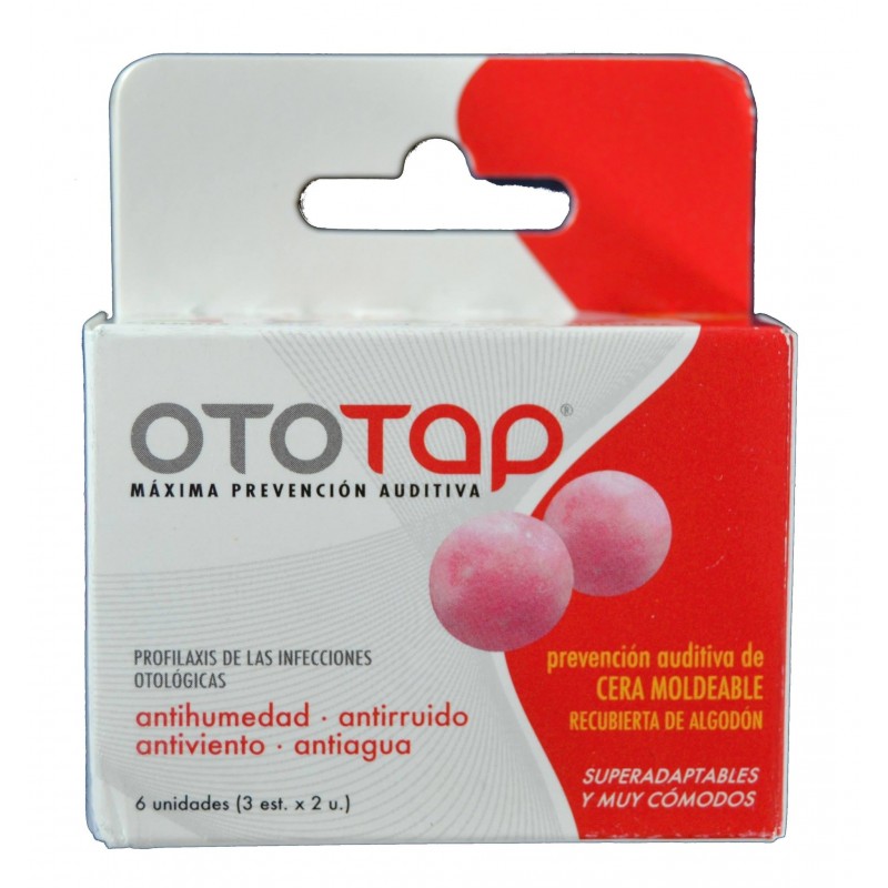 OTOTAP CERA MOLDEABLE 6 UNIDADES PROPHYL CENTER - Farmacia Anna Riba