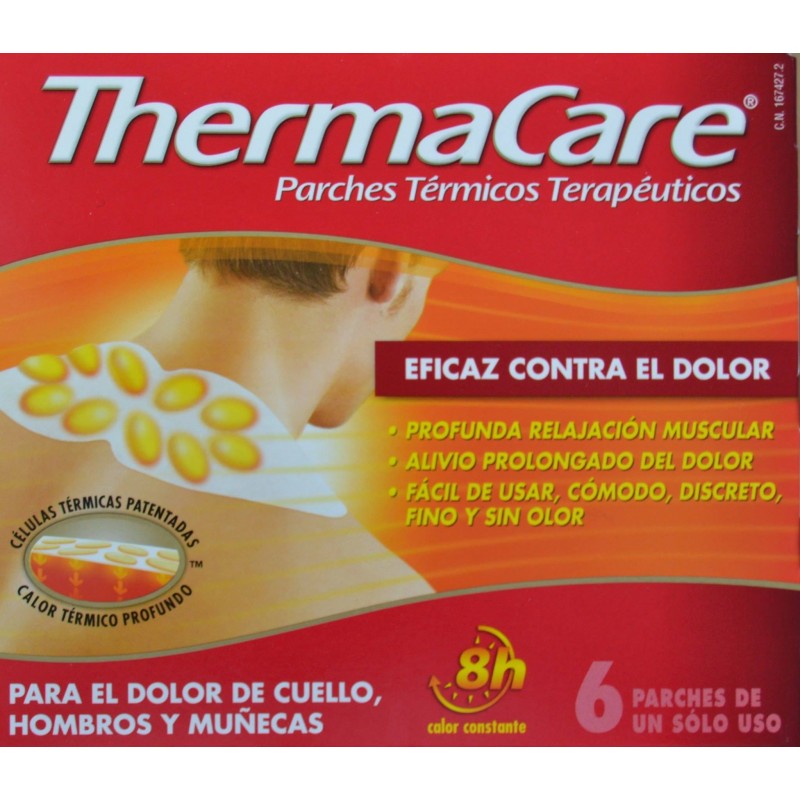 PARCHES TÉRMICOS TERAPÉUTICOS 6 UNIDADES THERMACARE - Farmacia Anna Riba