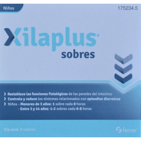 XILAPLUS 8 SOBRES FERRER - Farmacia Anna Riba