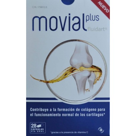 MOVIAL PLUS FLUIDART 28 CÁPSULAS ACTAFARMA - Farmacia Anna Riba