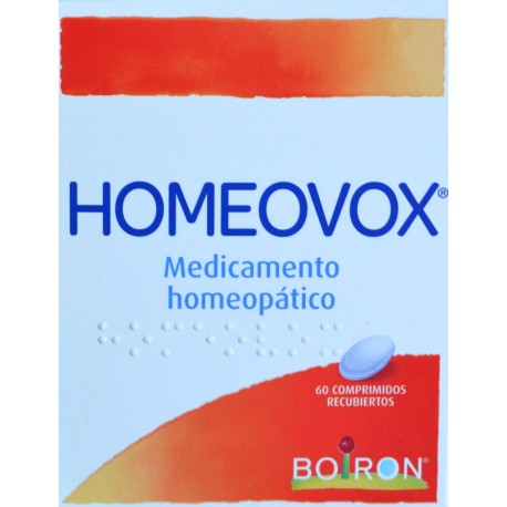 HOMEOVOX 60 COMPRIMIDOS RECUBIERTOS BOIRON - Farmacia Anna Riba