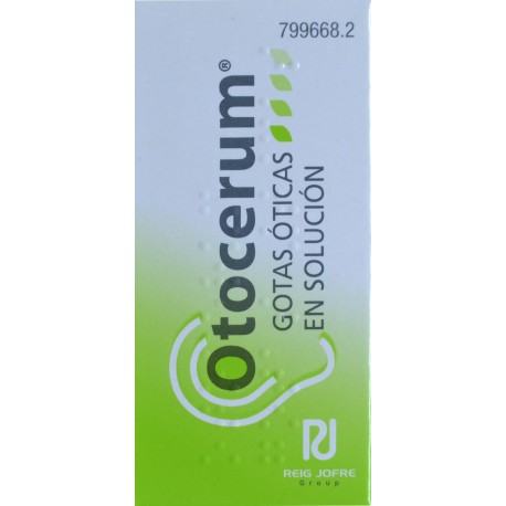 OTOCERUM GOTAS ÓTICAS EN SOLUCIÓN 10 ML REIG JOFRE - Farmacia Anna Riba