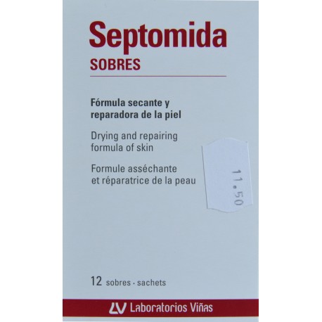 SEPTOMIDA 12 SOBRES LABORATORIOS VIÑAS - Farmacia Anna Riba