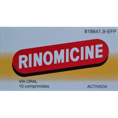 RINOMICINE 10 COMPRIMIDOS - Farmacia Anna Riba