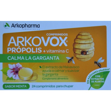 ARKOVOX 24 COMPRIMIDOS PARA CHUPAR ARKOPHARMA - Farmacia Anna Riba
