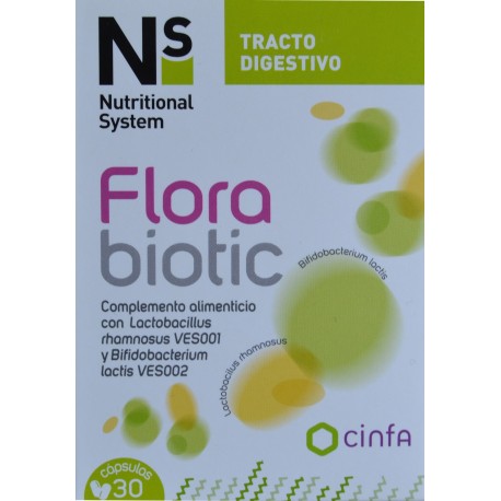 FLORA BIOTIC NUTRITIONAL SYSTEM 30 CÁPSULAS CINFA - Farmacia Anna Riba