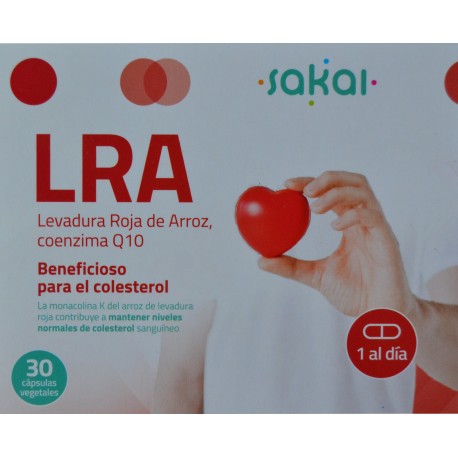 LRA 30 CÁPSULAS VEGETALES SAKAI - Farmacia Anna Riba