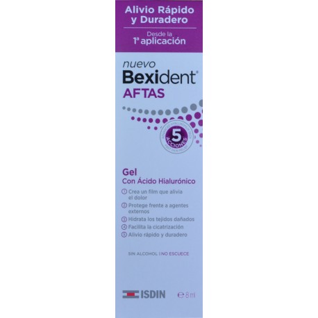 BEXIDENT AFTAS GEL 8 ML ISDIN - Farmacia Anna Riba