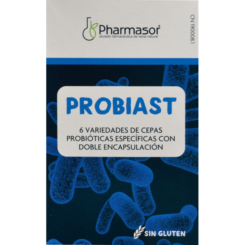PROBIAST 10 CÁPSULAS PHARMASOR - Farmacia Anna Riba