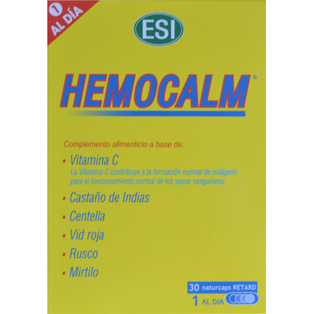HEMOCALM 30 NATURCAPS ESI - Farmacia Anna Riba