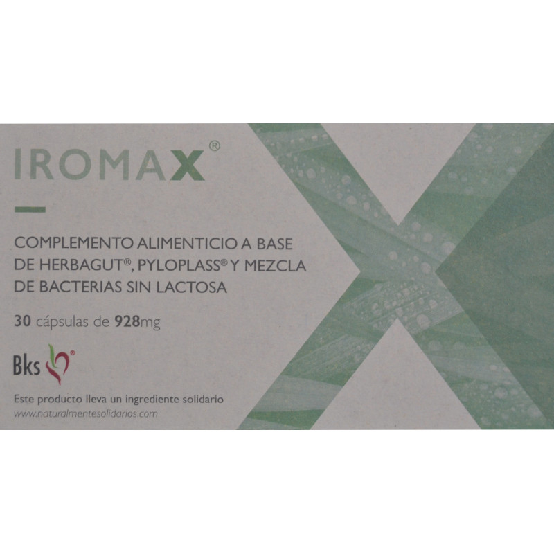 IROMAX 30 CÁPSULAS BKS - Farmacia Anna Riba