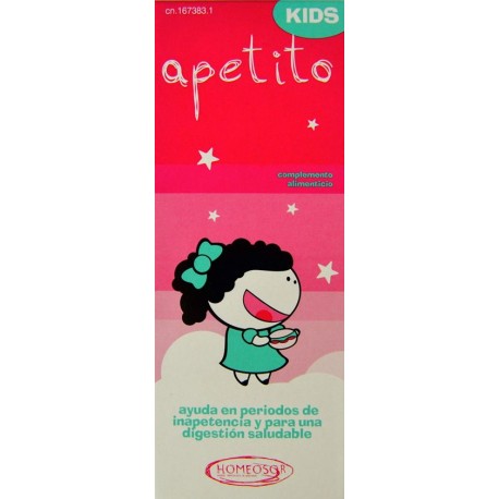 APETITO KIDS 150 ML HOMEOSOR - Farmacia Anna Riba