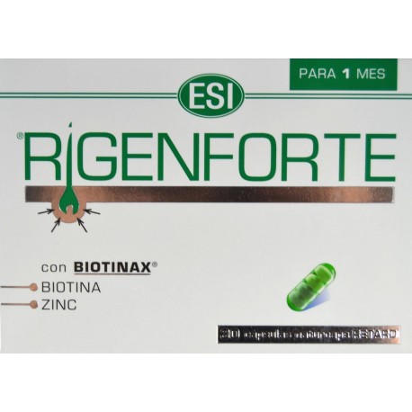 RIGENFORTE 30 CÁPSULAS NATURCAPS RETARD ESI - Farmacia Anna Riba